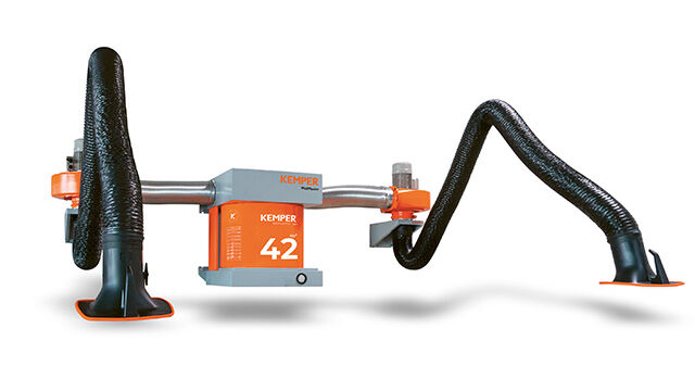 Stationäre Schweissrauchabsaugung – Kemper bringt WallMaster auf den Markt